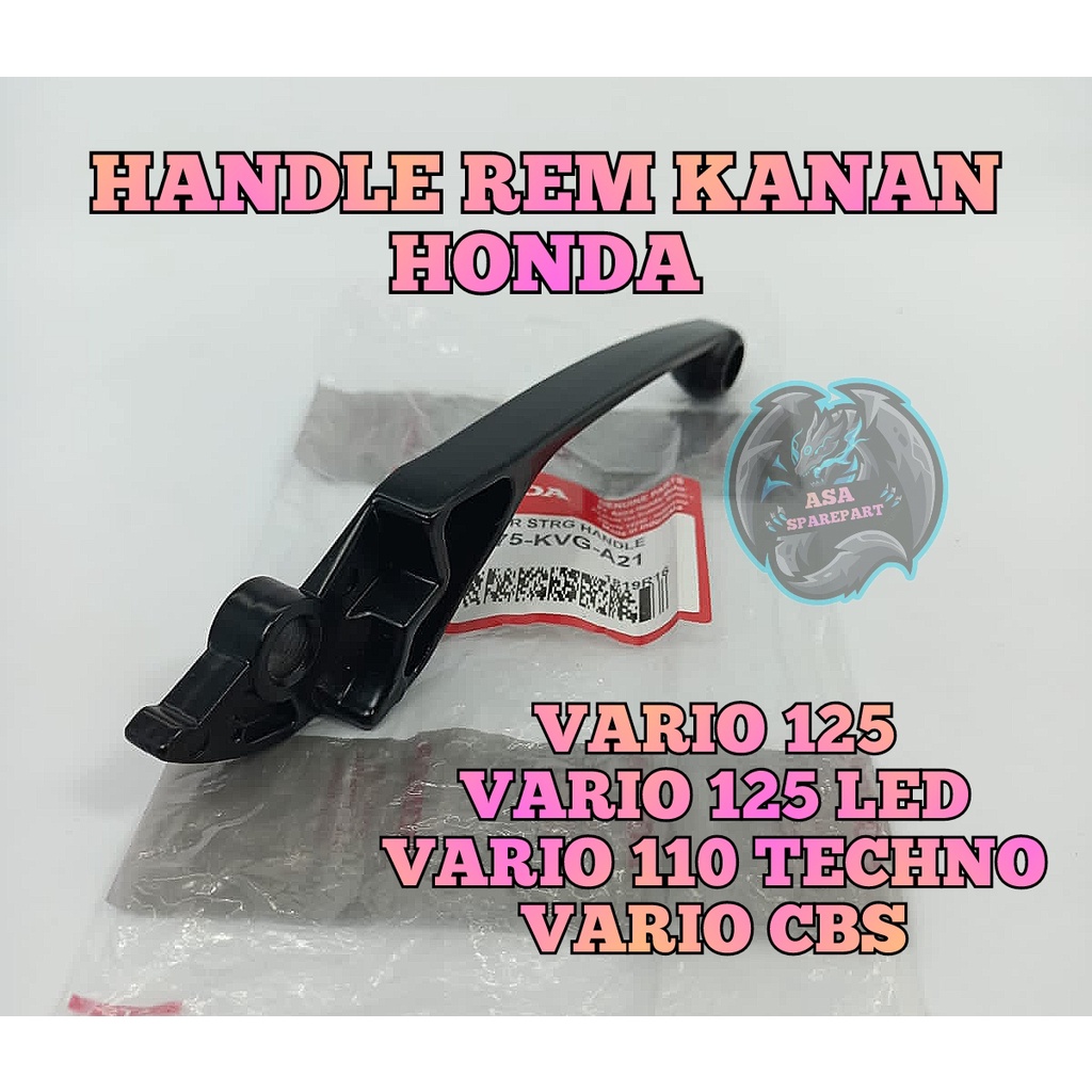 Jual HANDLE REM KANAN HONDA KUALITAS ASLI ORIGINAL HONDA VARIO CBS ...
