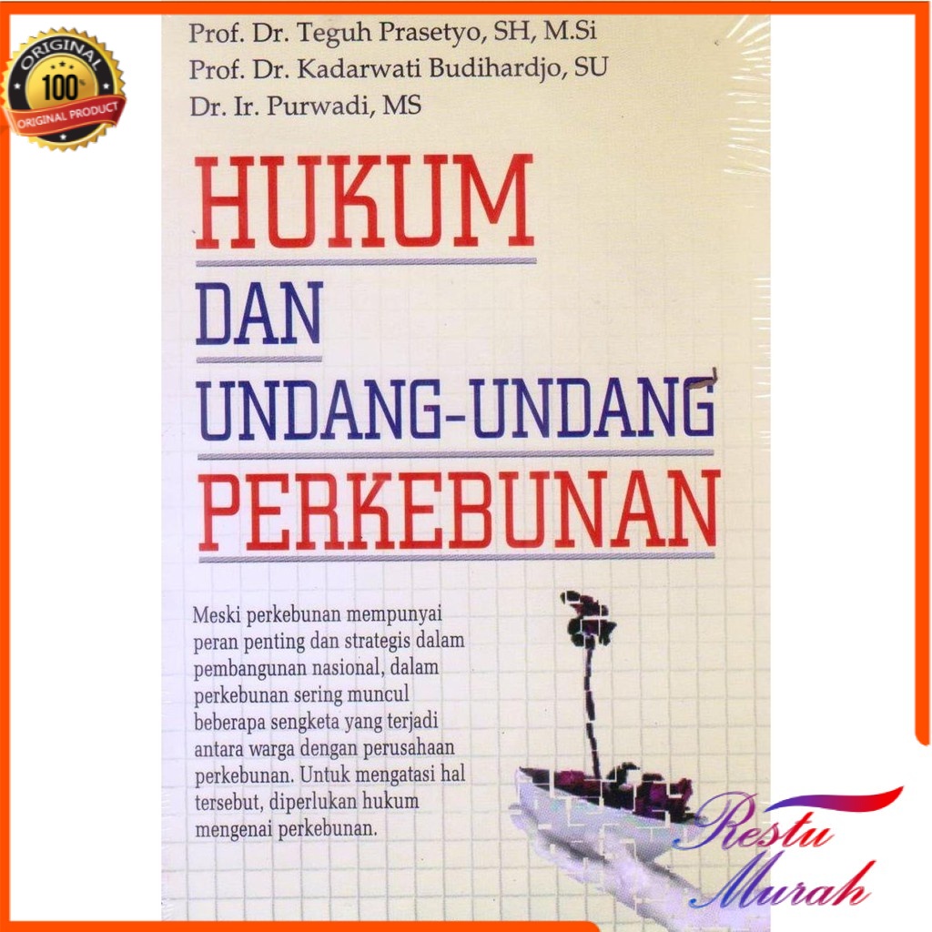 Jual Hukum dan Undang Undang Perkebunan | Shopee Indonesia