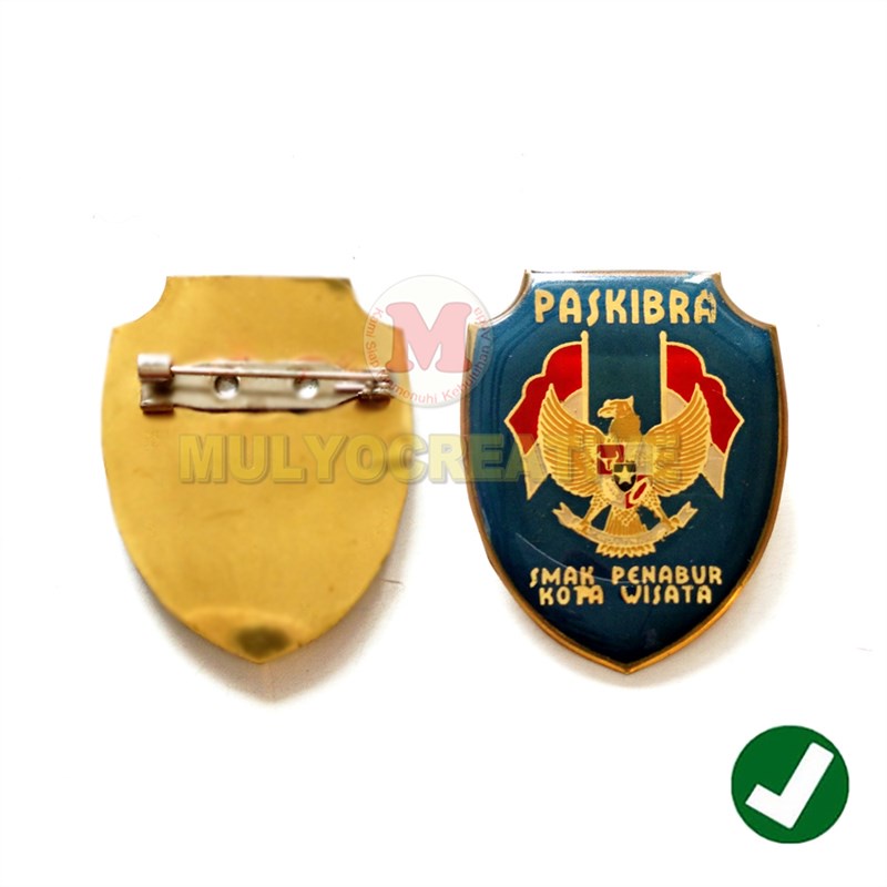 Jual Lencana Pin Paskibra Murah - Pin Paskibra Garuda Model Perisai ...