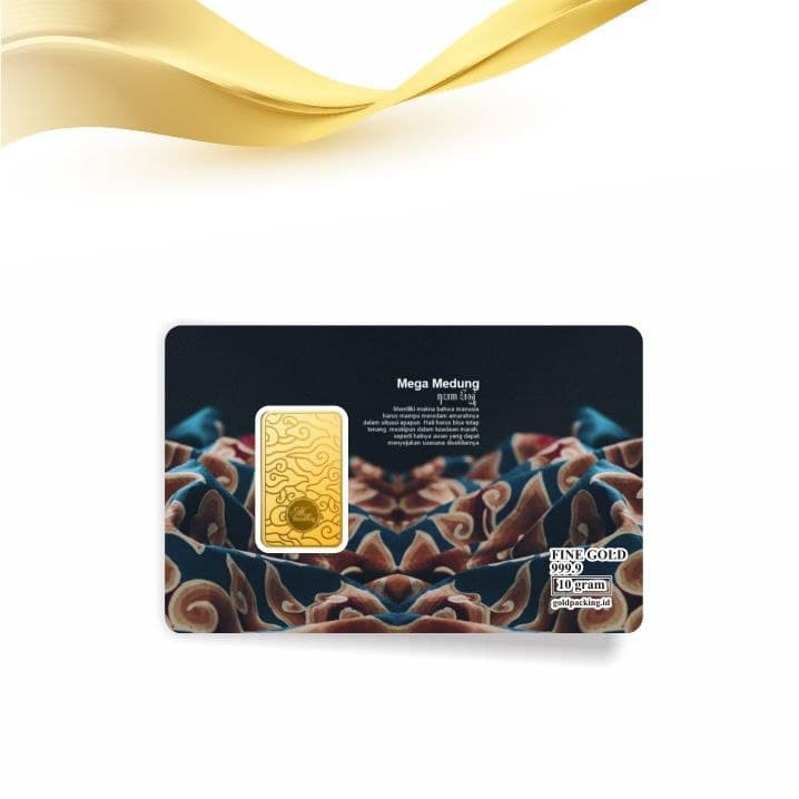 Jual Gold Packing Pack Emas Antam Retro Seri Batik Edition Penyimpanan ...