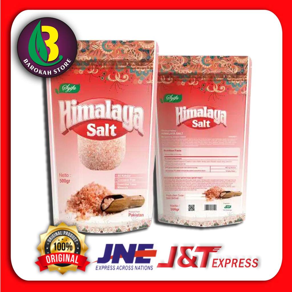 Jual HIMALAYA PINK SALT GARAM HIMALAYA 500 GRAM HIMALAN PINKSALT GARAM ...