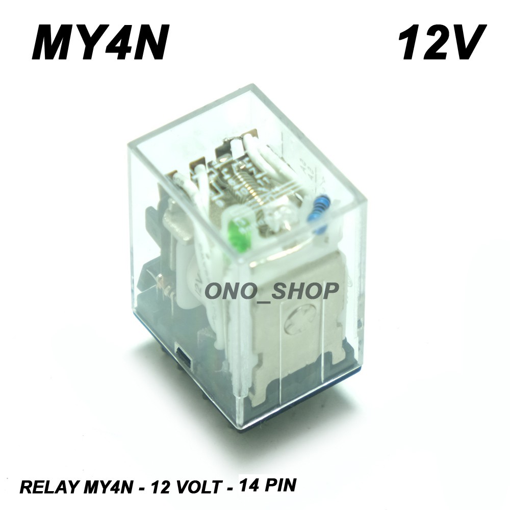 Jual Relay MY4N - 12 Volt - 14 Pin - RRT | Shopee Indonesia