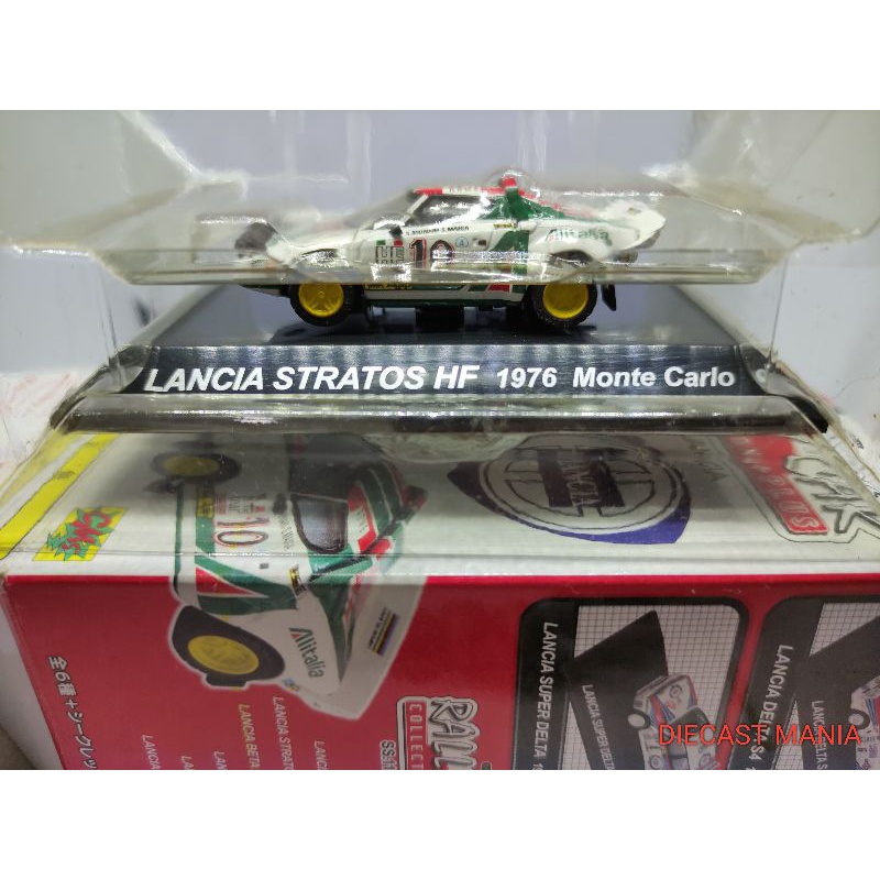 Jual CMS RALLY CAR DIECAST 1:64 CM'S SS.11 LANCIA STRATOS HF 1976 MONTE ...