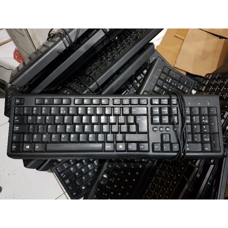 Jual KEYBOARD PC MEREK HP USB | Shopee Indonesia