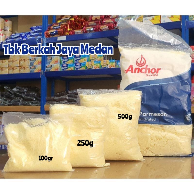 Jual Anchor Parmesan 100gr/Parmesan Cheese/Keju Parmesan/Keju Castangel ...