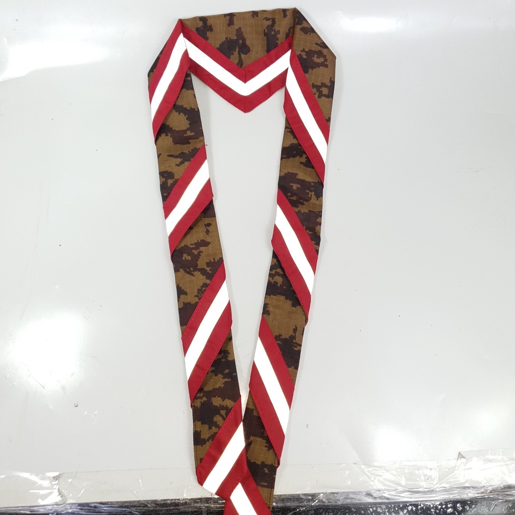 Jual Scraf Loreng pramuka menyala Scraft Scarf Scout Syal kegiatan ...