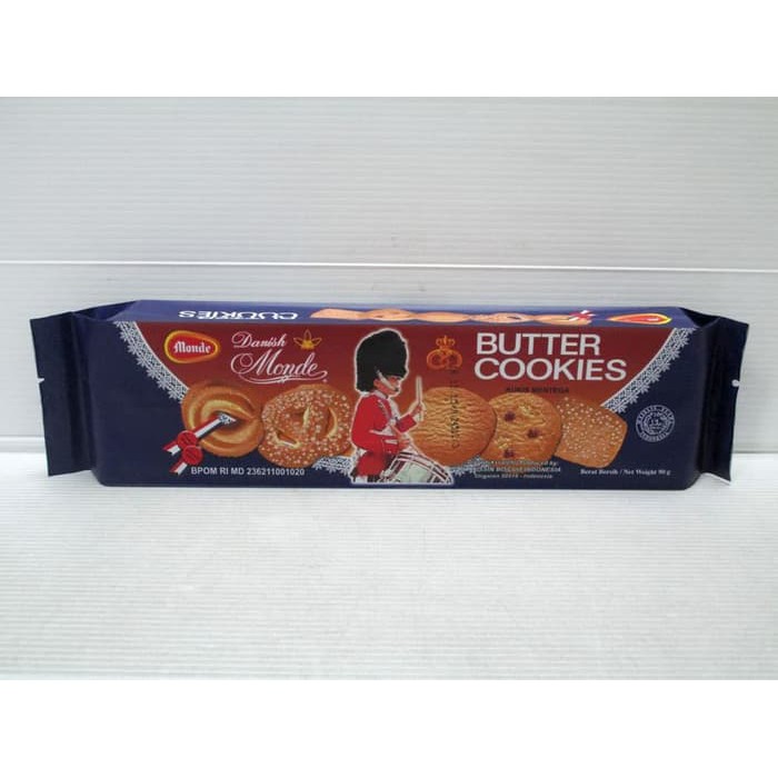 Jual MONDE BUTTER COOKIES 90 GRAM | Shopee Indonesia