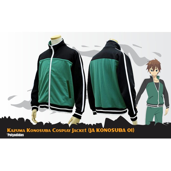 Jual Jaket Anime Konosuba Satou Kazuma Cosplay - JA KONOSUBA 01 ...
