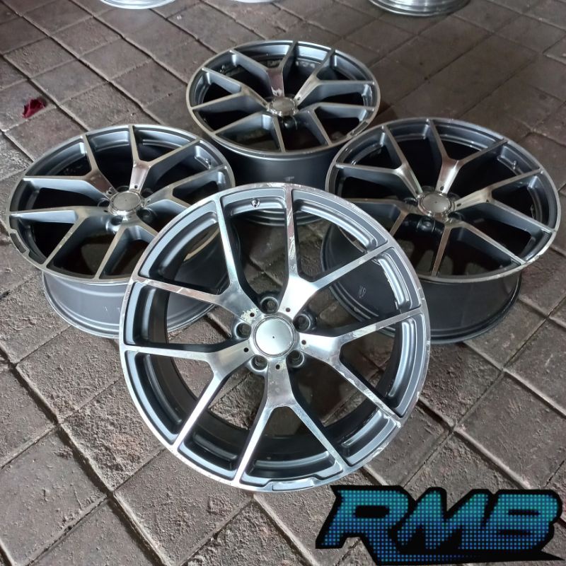 Jual VELG MOBIL BEKAS REP AMG RING 20 PCD 5X112 LEBAR 8,5/9,5 ET 45 ...