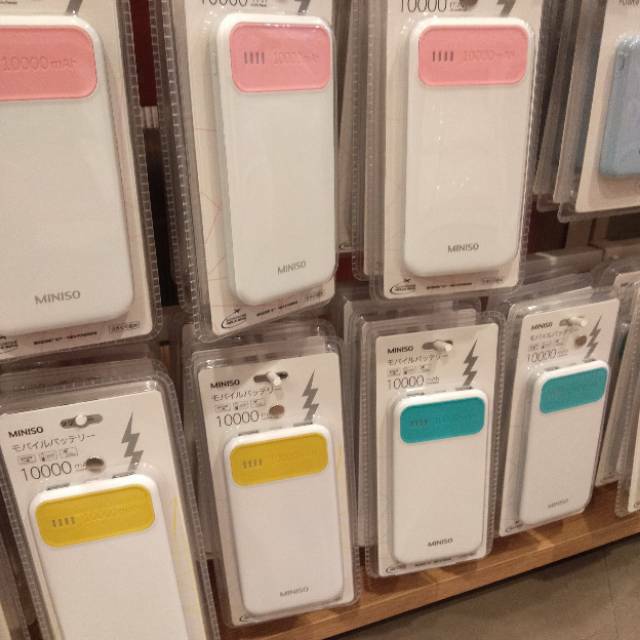 Jual Power bank 10000mAh miniso | Shopee Indonesia