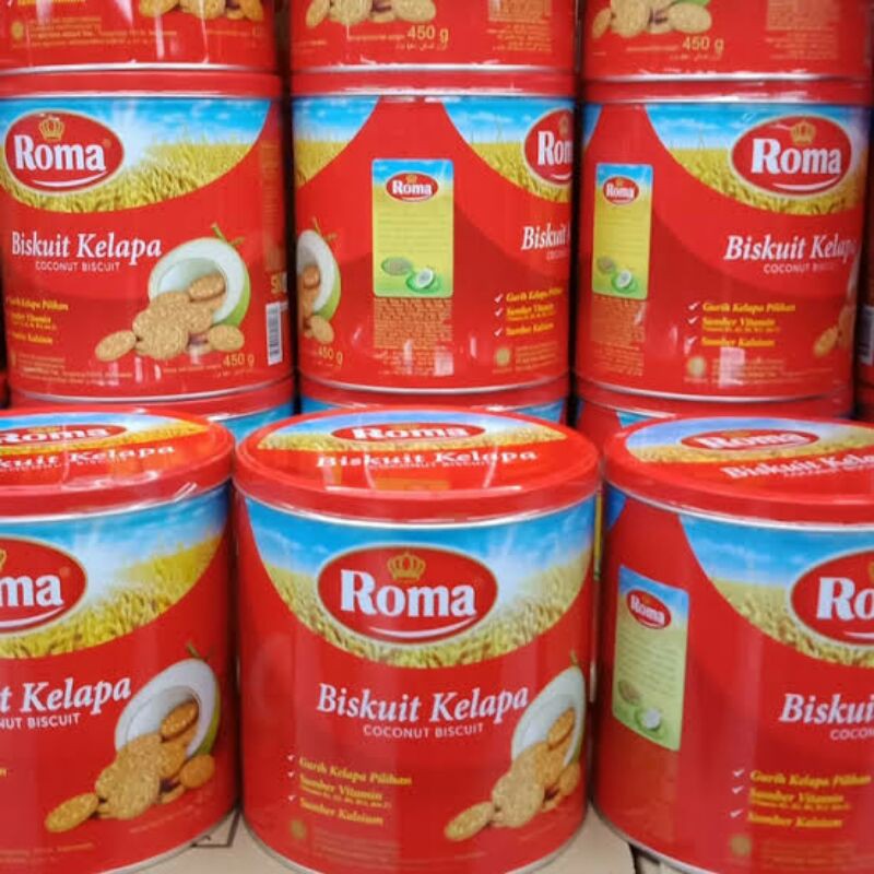 Jual ROTI ROMA KELAPA KALENG | Shopee Indonesia