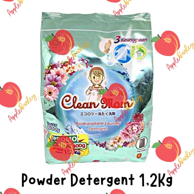 Jual Clean Mom Detergent Bubuk 1,2kg | Shopee Indonesia