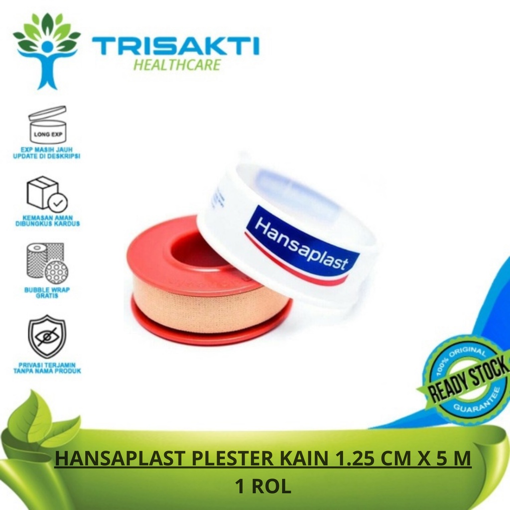 Jual Hansaplast Plaster Rol kain 1.25 cm x 5 m | Shopee Indonesia