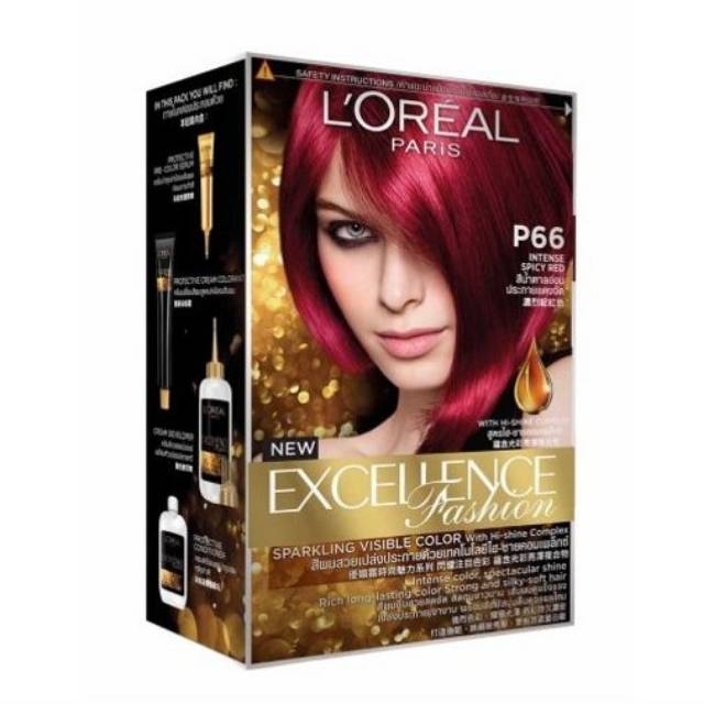 Jual Loreal Excellence Fashion (Intense Spicy Red) | Shopee Indonesia
