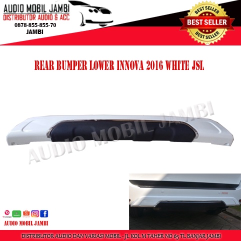 Jual SKITE PLATE / REAR BUMPER LOWER / BUMPER BELAKANG BAWAH INNOVA ...