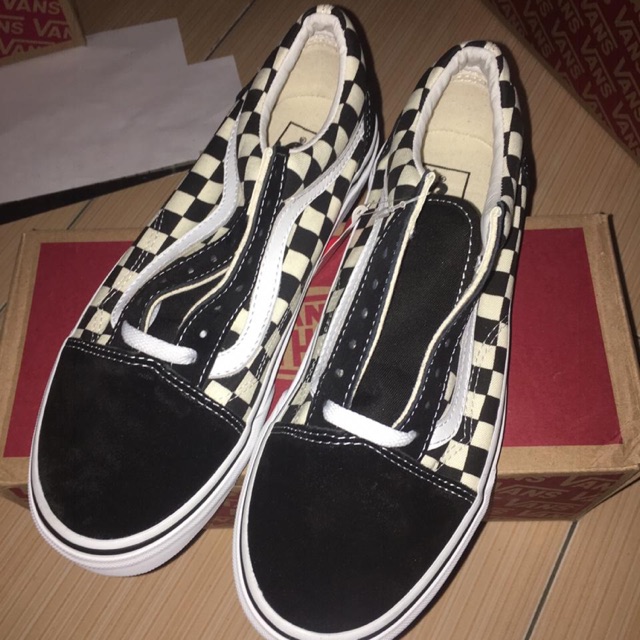 Jual 5 Vans os primary chckbrd | Shopee Indonesia