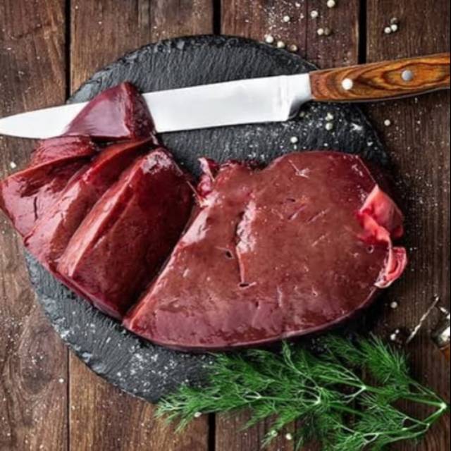 Jual HATI SAPI | BEEF LIVER 1KG ( PARUNG PANJANG ) | Shopee Indonesia