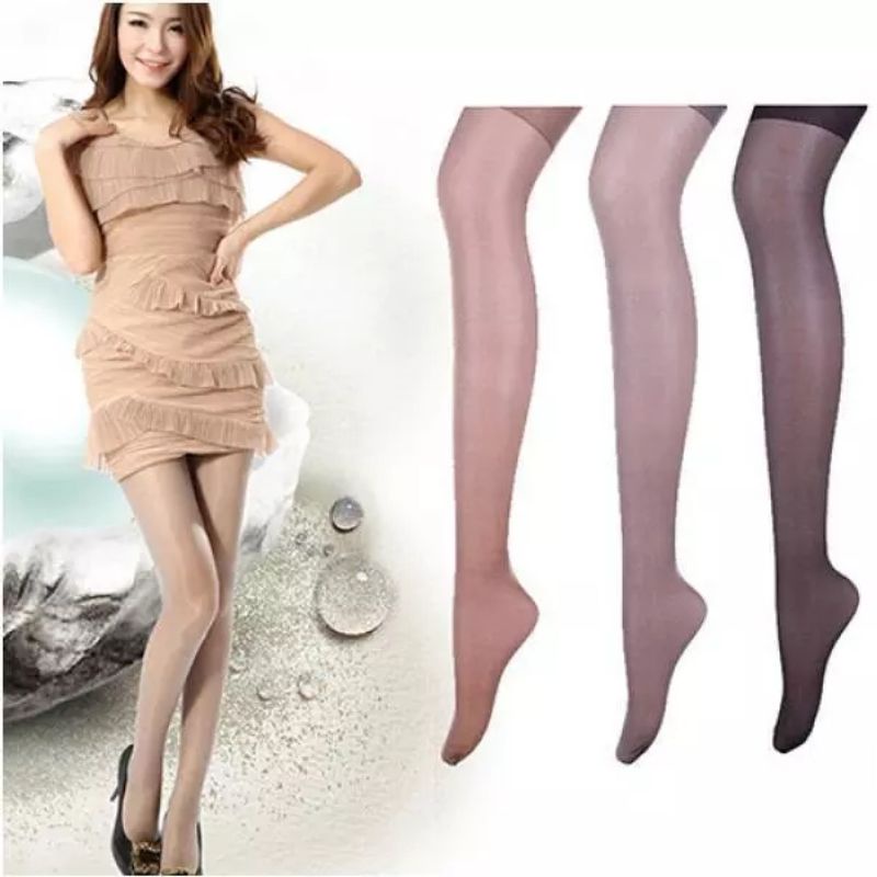 Jual Stoking Wanita Sepaha Warna Kulit dan Hitam Stocking Kulit Sepaha ...
