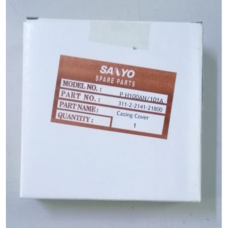 Jual Spare part Pompa Air Sanyo Casing Cover PH-100 AN | Shopee Indonesia