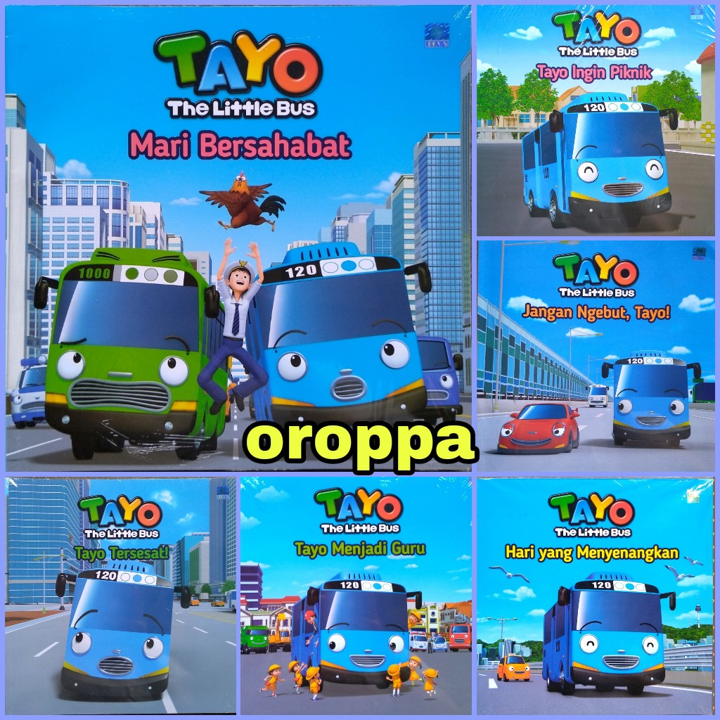 Jual Buku Cerita Tayo The Little Bus Bis Kecil | Shopee Indonesia