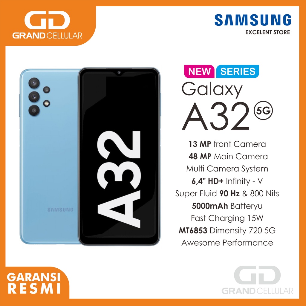 Jual SAMSUNG A32 5G 8GB RAM 128GB ROM - 6GB RAM 128GB ROM Garansi Resmi ...