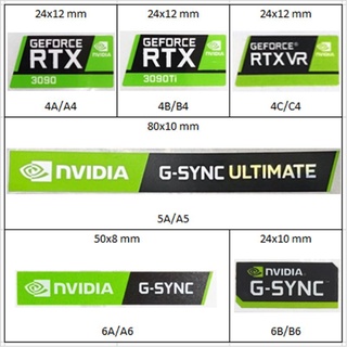 Jual Stiker Sticker Nvidia RTX GTX G-SYNC Original | Shopee Indonesia
