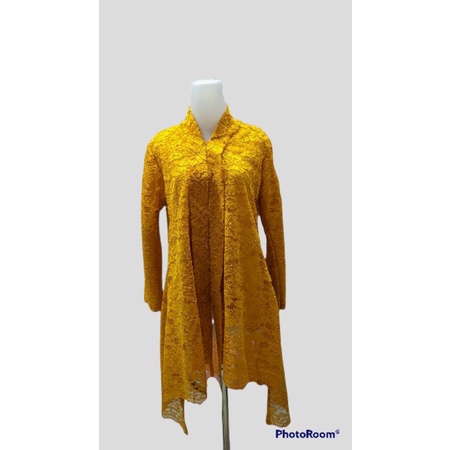 Jual kebaya brokat kuning emas | Shopee Indonesia