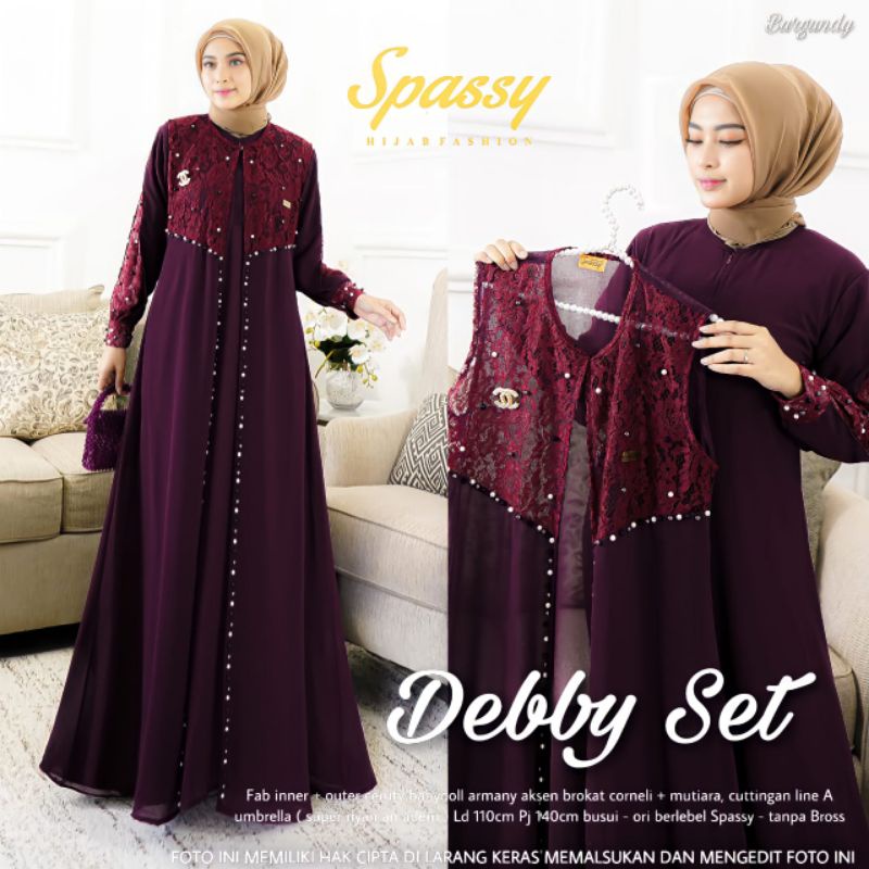 Jual DEBBY SET MAXY ORI BY SPASSY (RESTOCK) | Shopee Indonesia