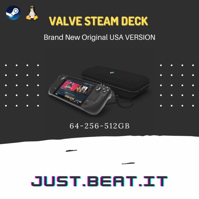 Jual Original Valve Steam Deck US Version - 64GB | Shopee Indonesia