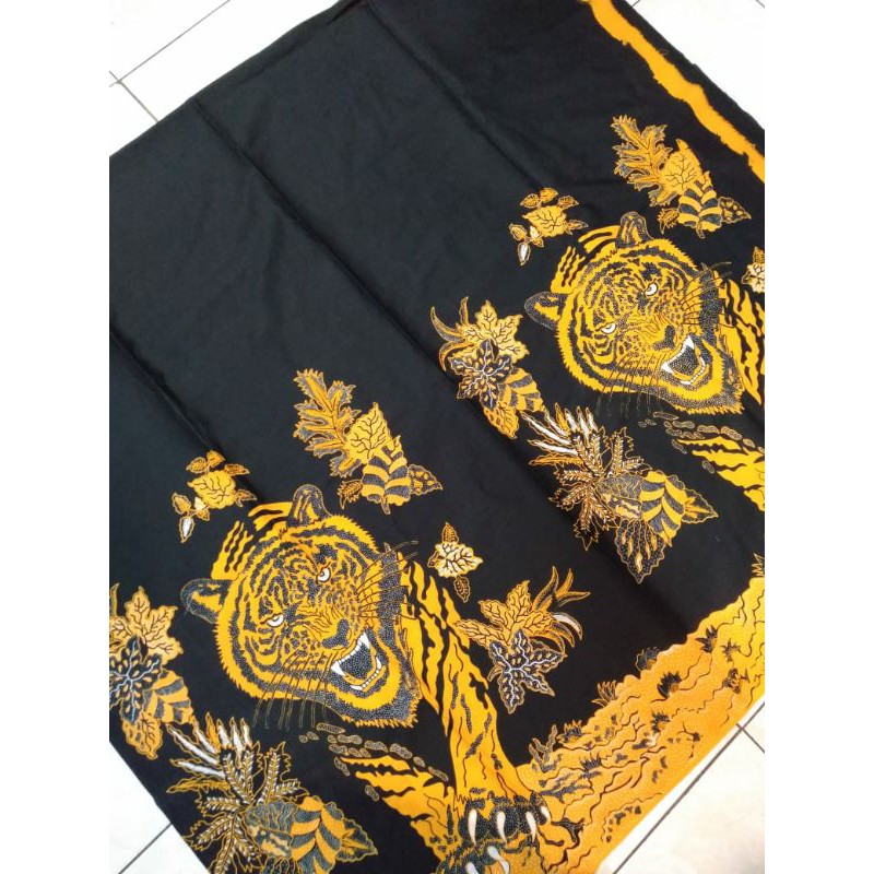 Jual Kain Batik djawa motif macan kuning | Shopee Indonesia