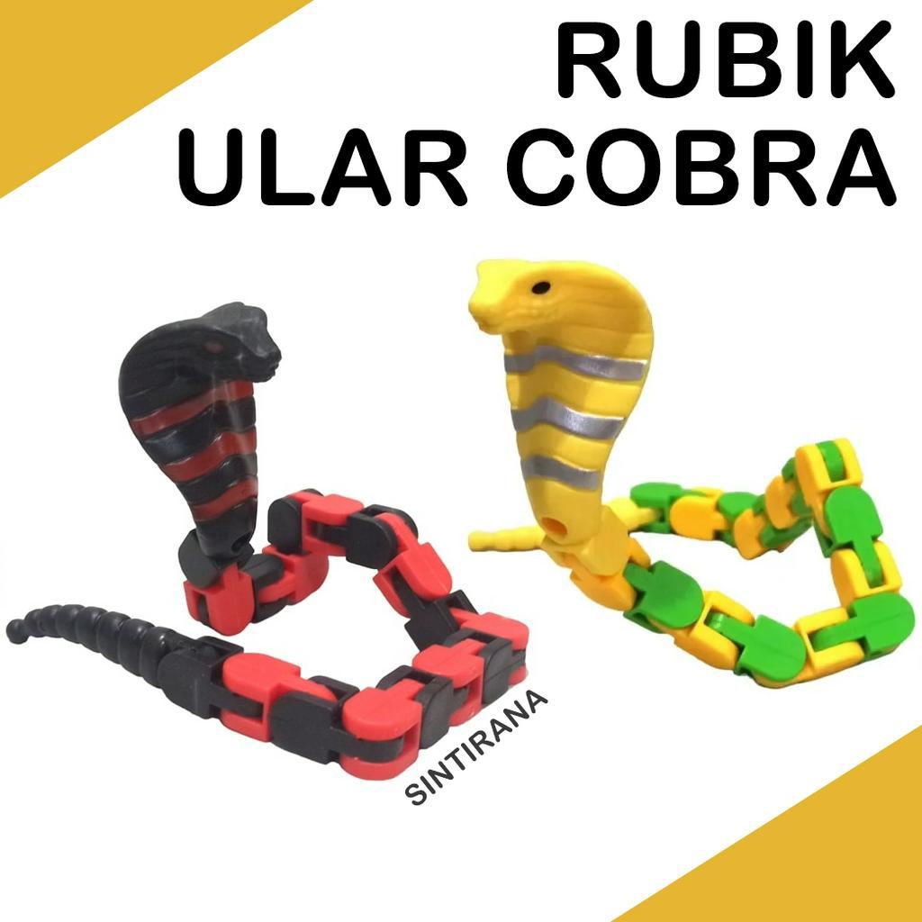 Jual Rubik Ular Cobra Mainan Edukasi Rubik Snake Magic Snake | Shopee ...