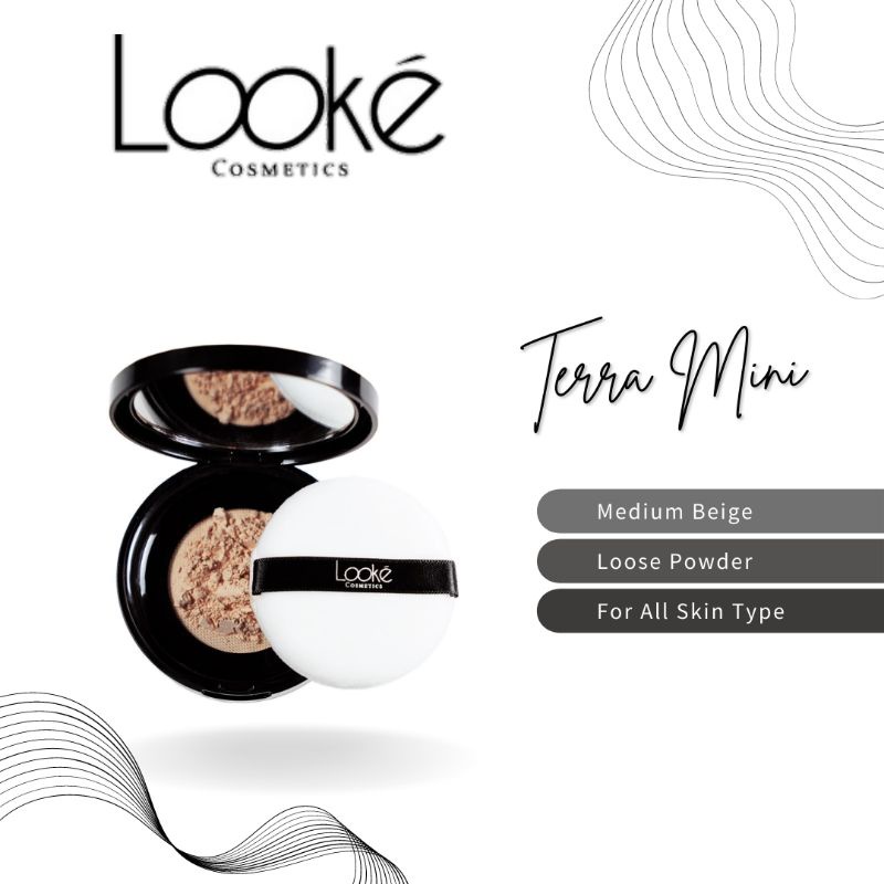 Jual LOOKE Holy Smooth & Blur Loose Powder TERRA Mini 7 Gr - Looke ...