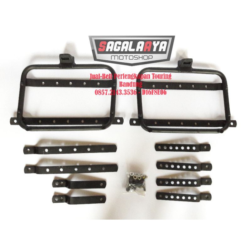 Jual side bracket SB2000 SB 2000 lokal untuk Box Givi Kappa E21 E22 E23 K22 K21 | Shopee Indonesia