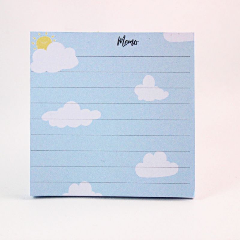 Jual Memopad Aesthetic / Kertas Notes 20 lembar / Memo lucu / Memo ...