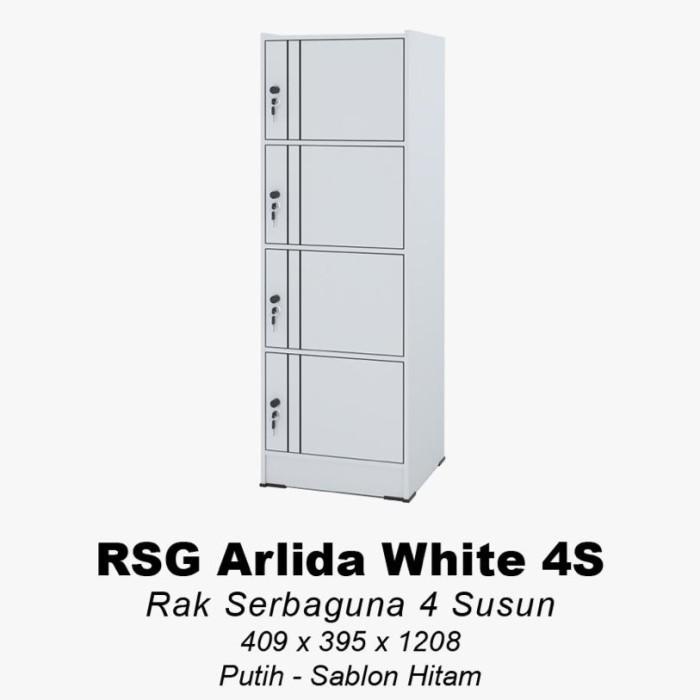 Jual Filling Cabinet Olympic Rsg Arlida Lemari Loker Locker 4 Pintu Rak ...