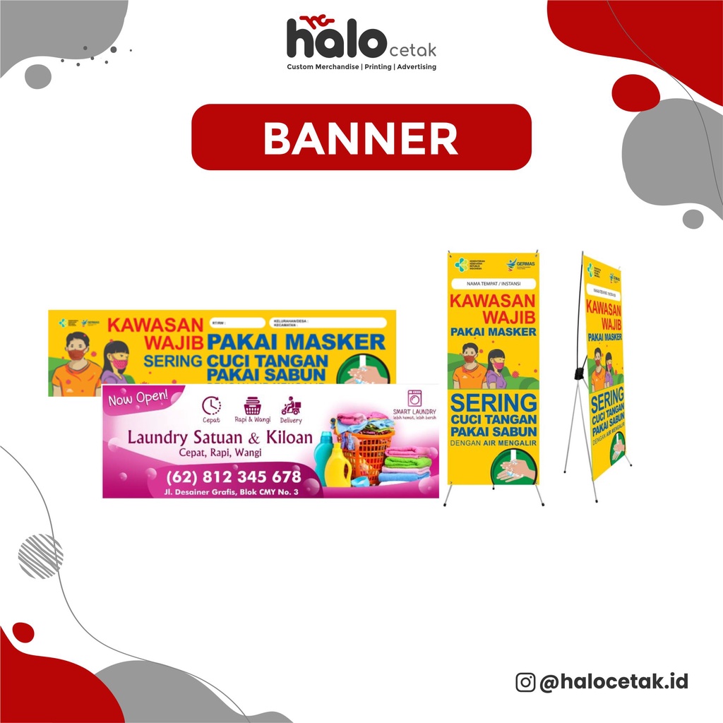 Jual SPANDUK | BANNER | BALIHO | Backdrop | Spanduk Murah Custom FREE ...