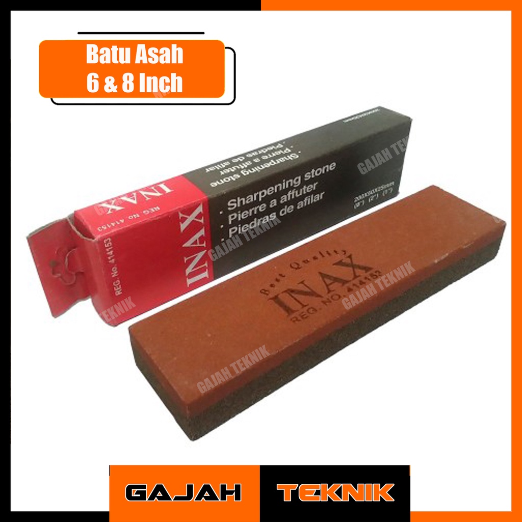 Jual Batu Asah Batu Amril Inax 6 & 8 Inch | Shopee Indonesia