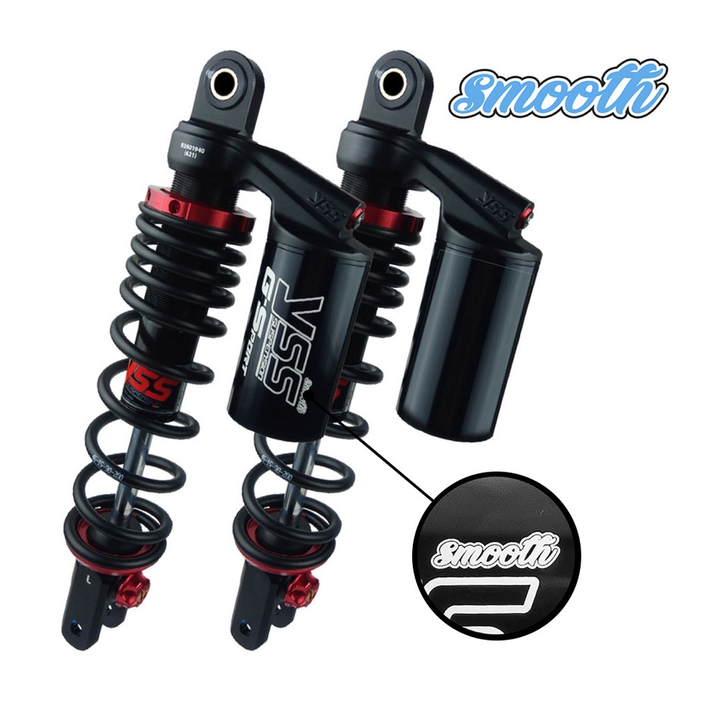 Jual YSS Twin Shock G-Sport Smooth Black Series TG302-310TR All New N-Max | Shopee Indonesia