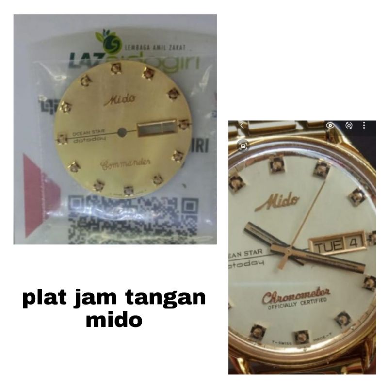 Jual plat mesin jam tangan mido | Shopee Indonesia