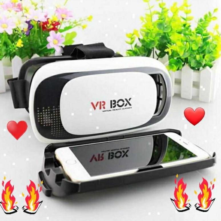 Jual VR Box Virtual 3D reality glass Vr box smartphone-Vr box generasi (KODE W65) | Shopee Indonesia