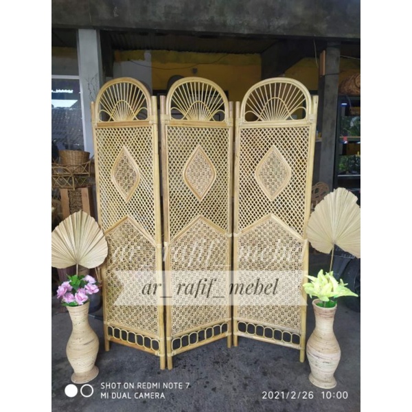 Jual Sketsel rotan / sketsel / partisi /partisi rotan / penyekat ruang ...