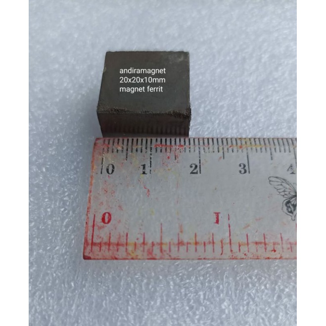 Jual magnet kotak batangan ferrit 20x20x10mm | Shopee Indonesia