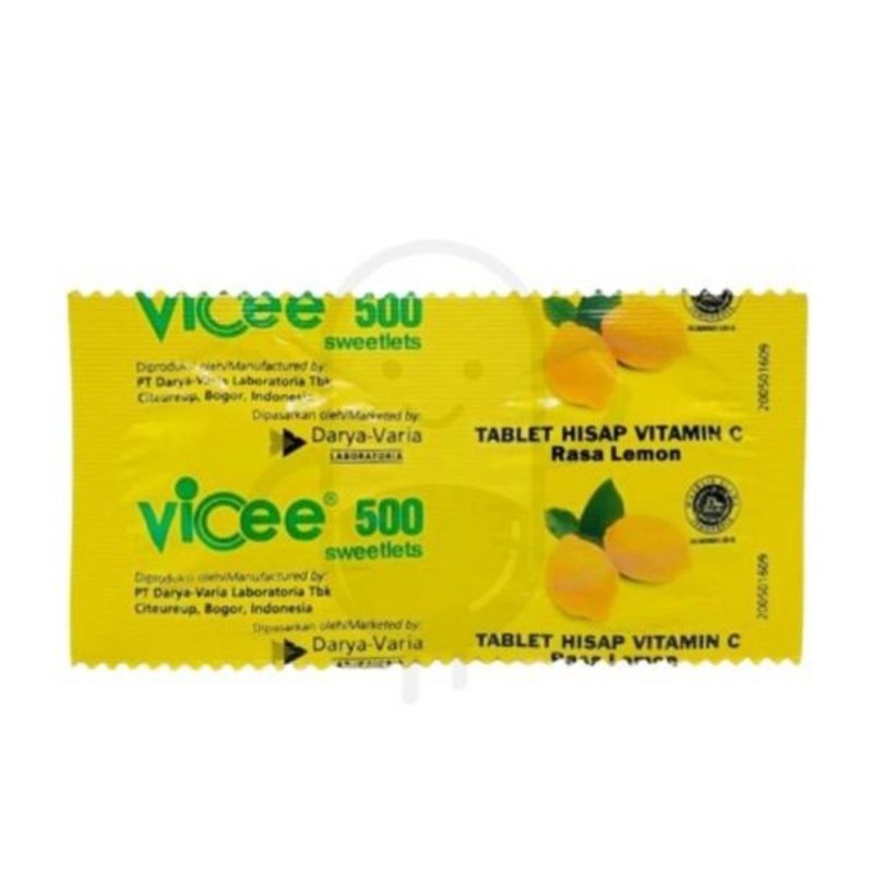 Jual ViCee 500 Lemon Strip | Shopee Indonesia