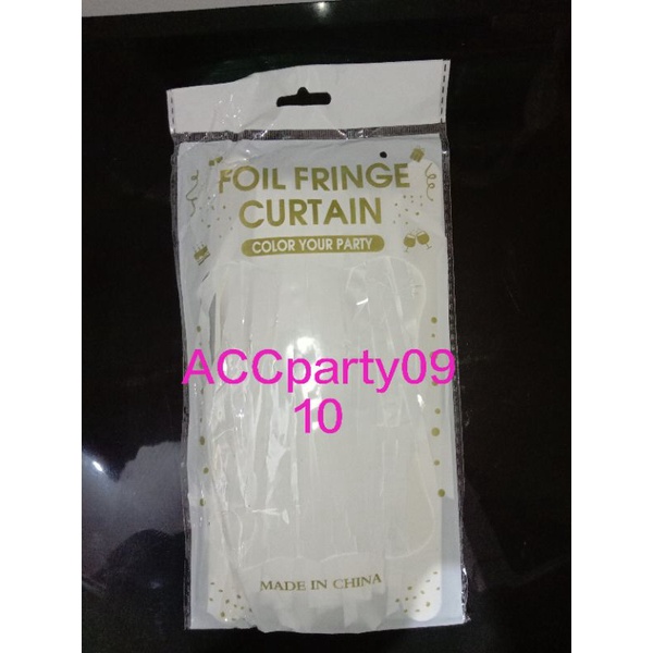 Jual Tirai Rumbai Plastik / Tirai Rumbai Pesta / Tirai Rumbai Ulang ...