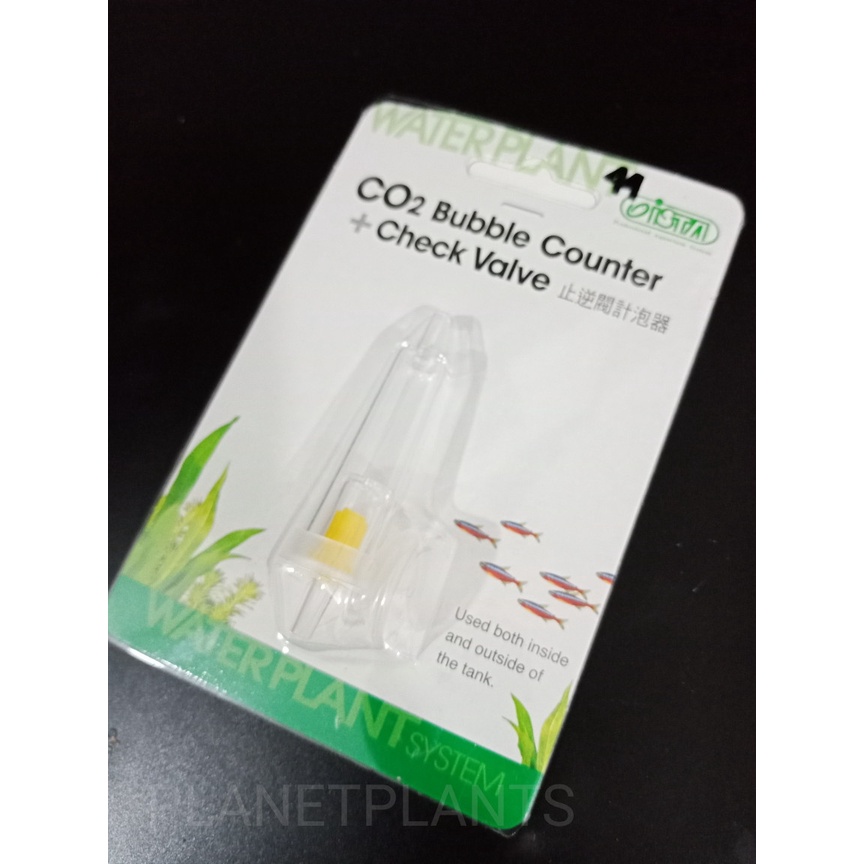 Jual ISTA CO2 BUBBLE COUNTER & CHECK VALVE AQUASCAPE | Shopee Indonesia