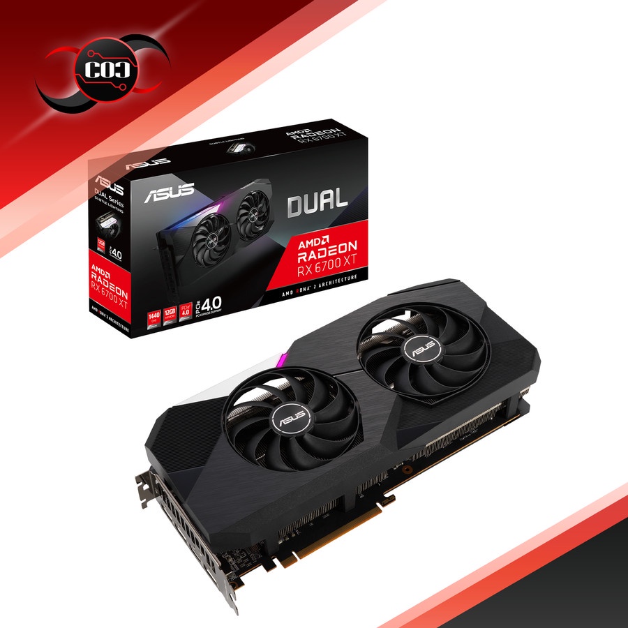Jual ASUS DUAL Radeon RX 6700 XT 12GB | Shopee Indonesia