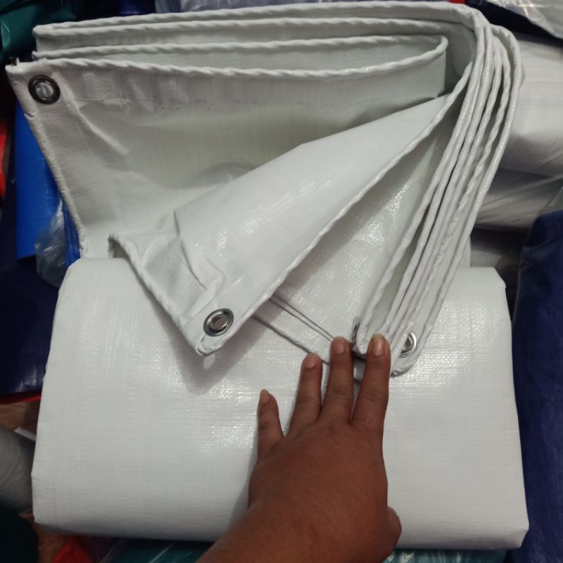 Jual TERPAL A8 PUTIH,UKURAN 4X7M kuat dan tebal. | Shopee Indonesia