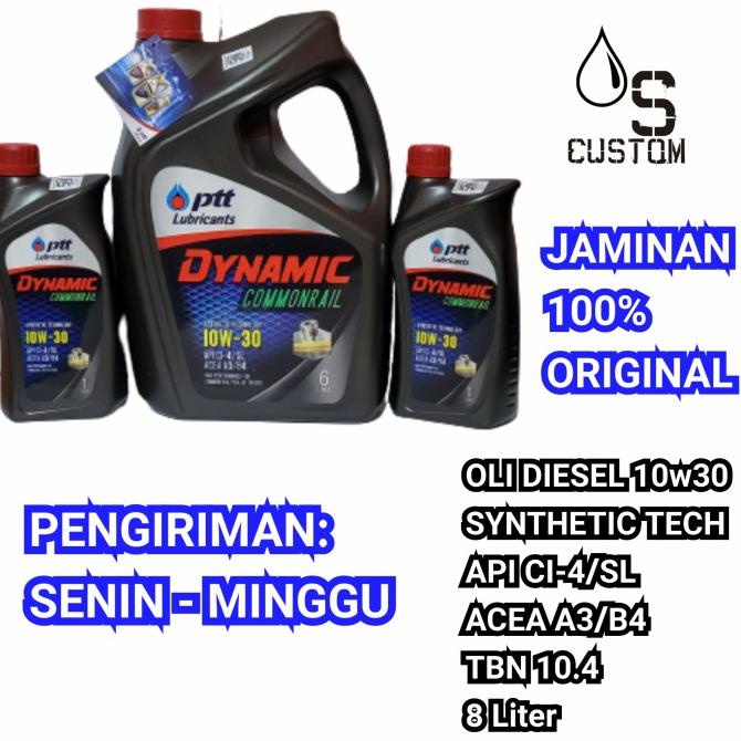 Jual Oli Diesel Ptt Dynamic 10W30 8L | Shopee Indonesia