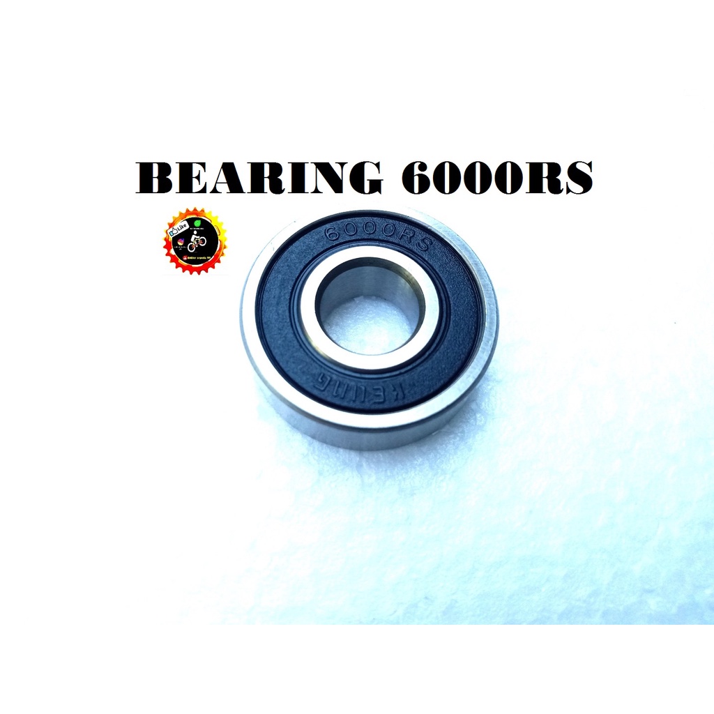 Jual Bearing 6000 RS 26x10x8mm RODA SEPEDA | Shopee Indonesia