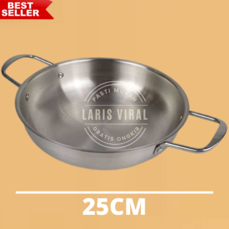 Jual Panci Masak Korean Ramen Ramyeon Noodle Soup Pot Stainless Steel ...